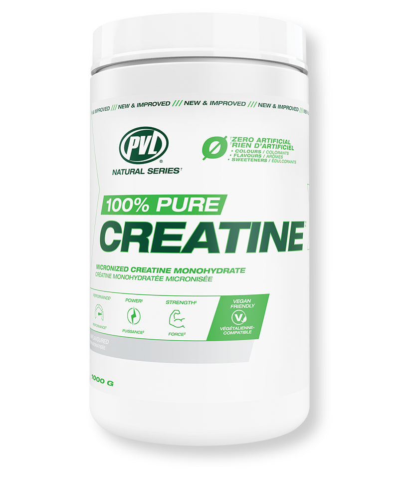 100% Pure Creatine - Micronized Creatine Monohydrate – PVL Canada